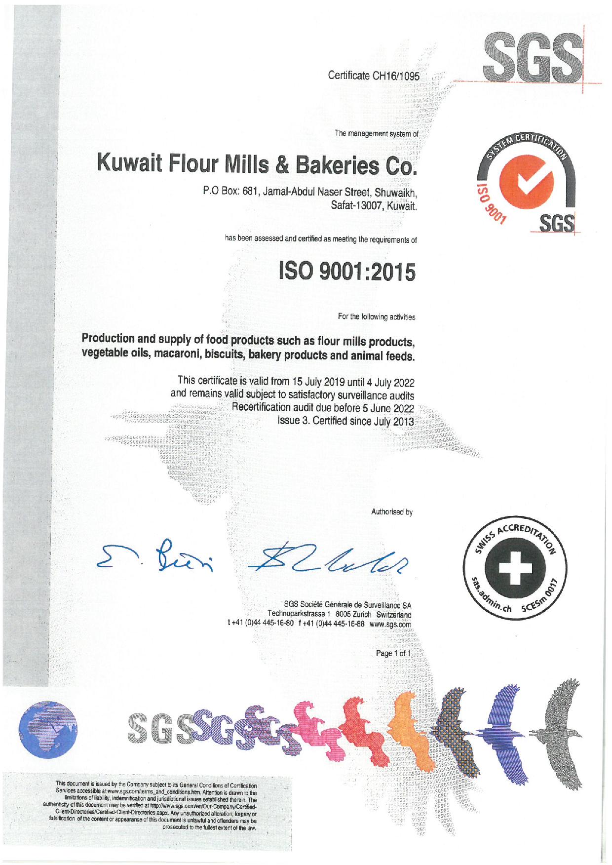 Food Security in Kuwait | Animal Feeds in Kuwait - About KFMB